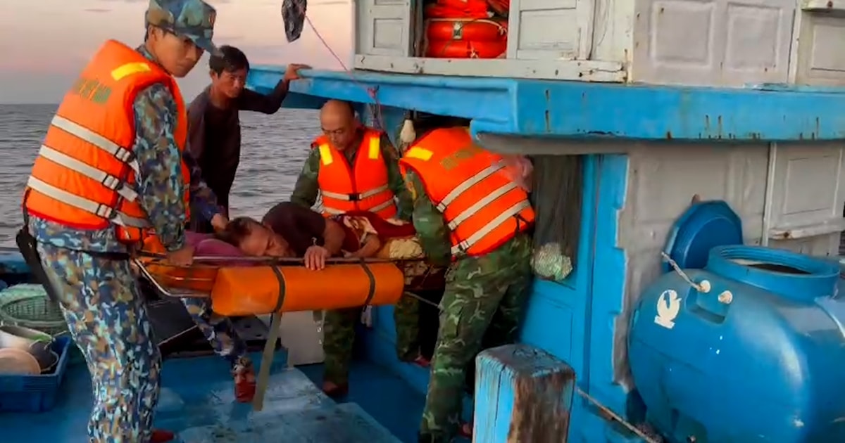 La Guardia Fronteriza de Da Nang rescata rápidamente a pescadores en ...