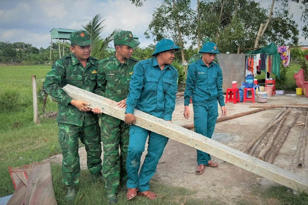 My Thanh Tay Border Guard Station: Visiting and supporting people whose ...
