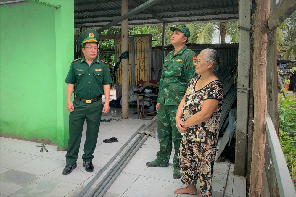 My Thanh Tay Border Guard Station: Visiting and supporting people whose ...