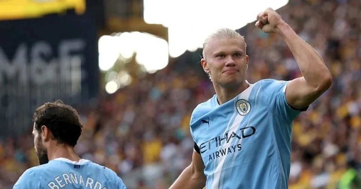 Haaland makes strong statement, determined to help Man City defeat Man Utd