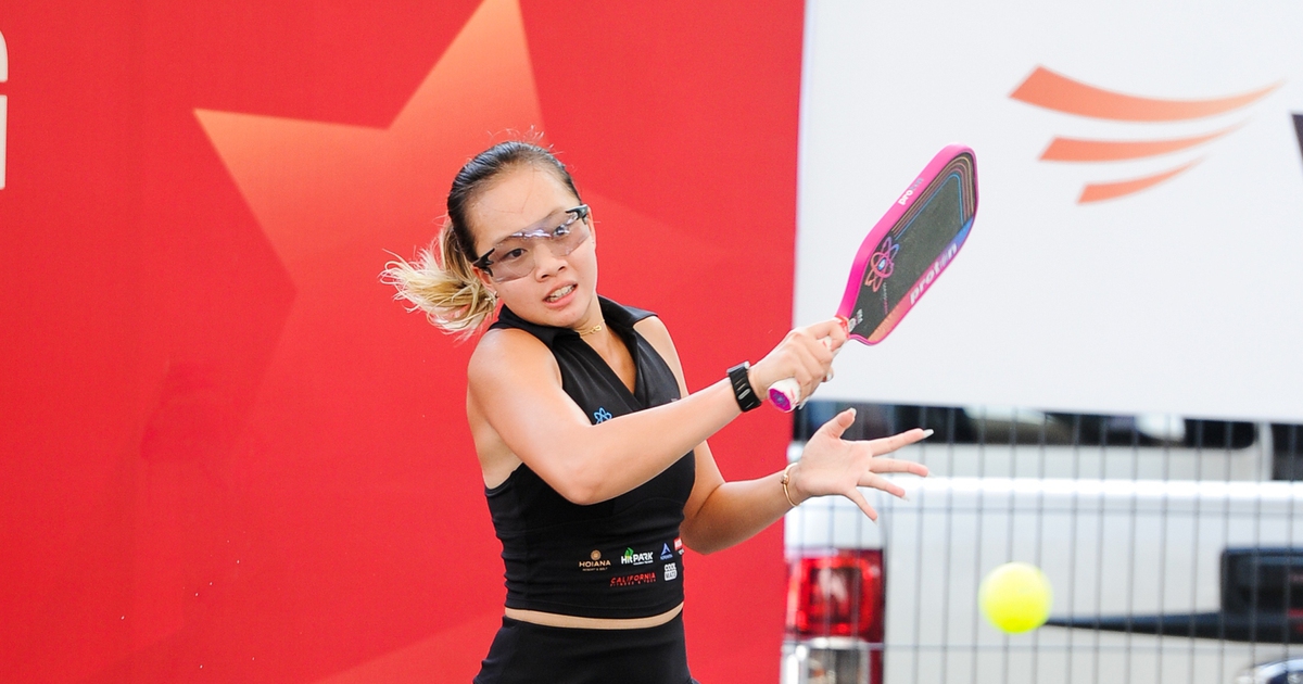 Pickleball: Defeating strong opponent, Vietnamese player wins double ...