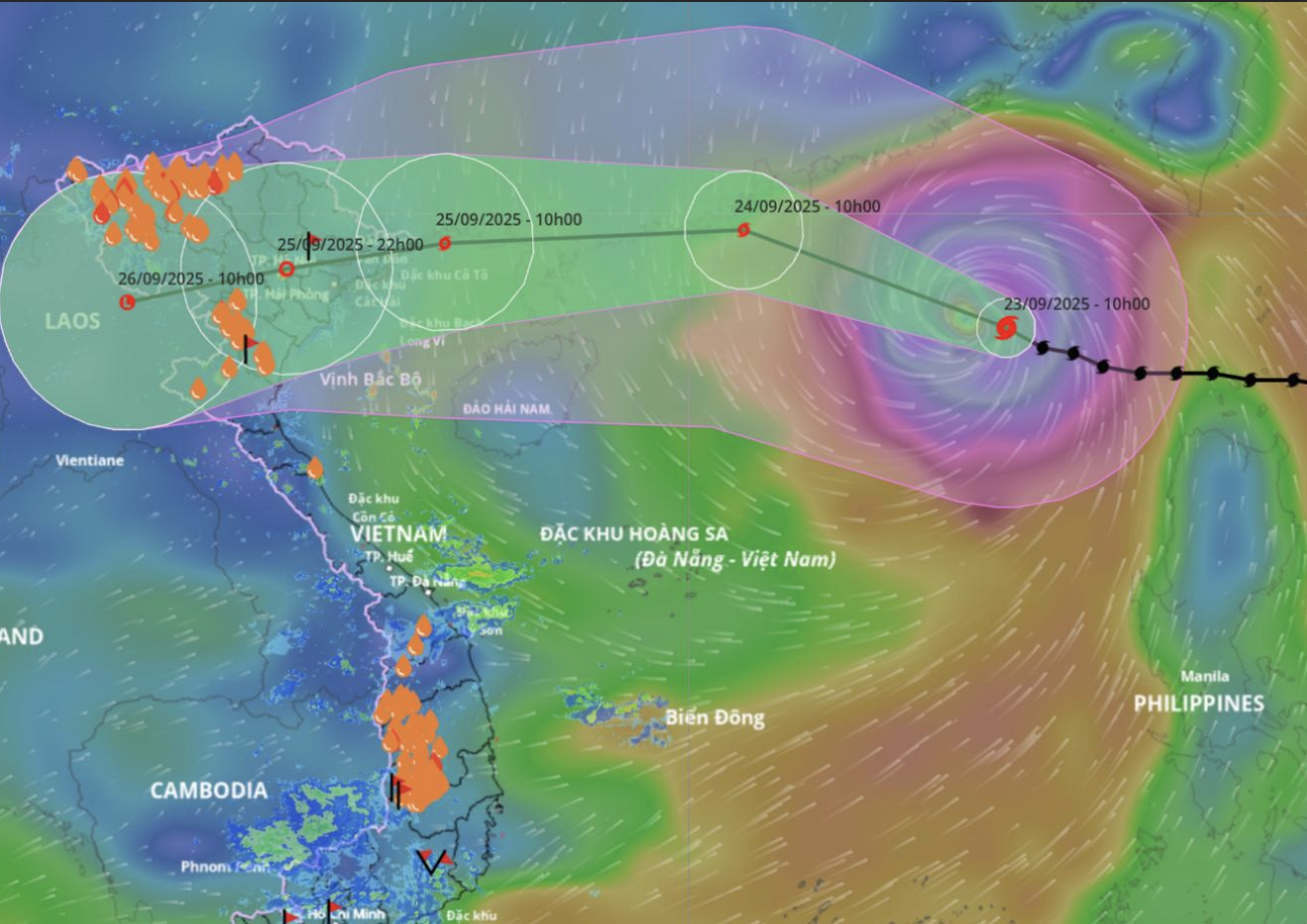 Super typhoon No. 9 Ragasa shows signs of weakening, forecast of storm ...