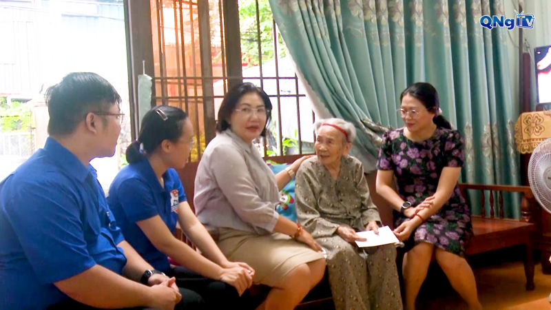 Trao 21 suất quà cho Mẹ Việt Nam Anh hùng và thương binh nặng