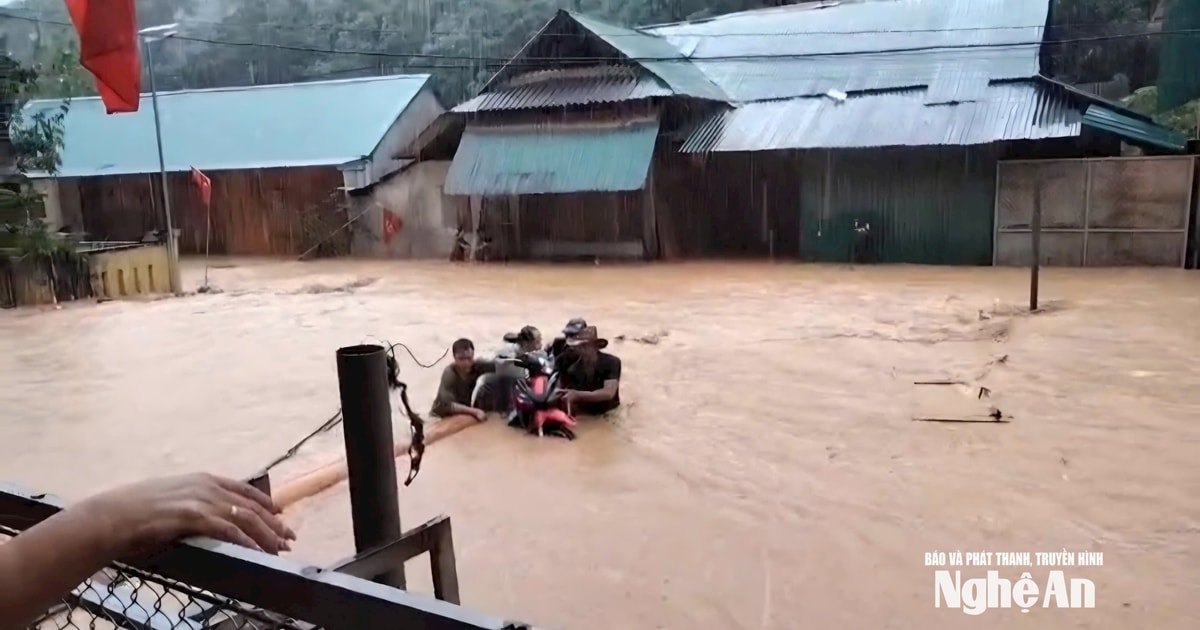 Heavy rain, rising river levels, and landslides are forecast in Nghe An ...