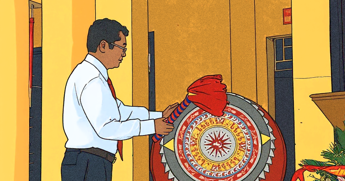 Cuento: El redoble de tambor de la ceremonia inaugural