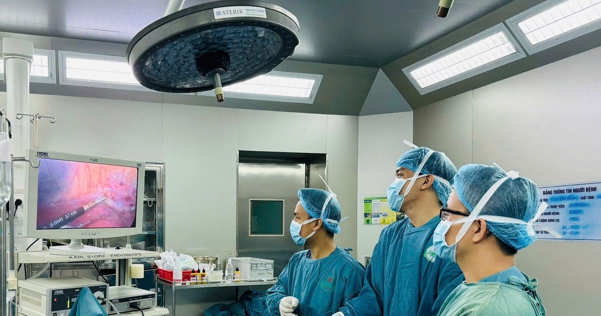 Behind the operating room door