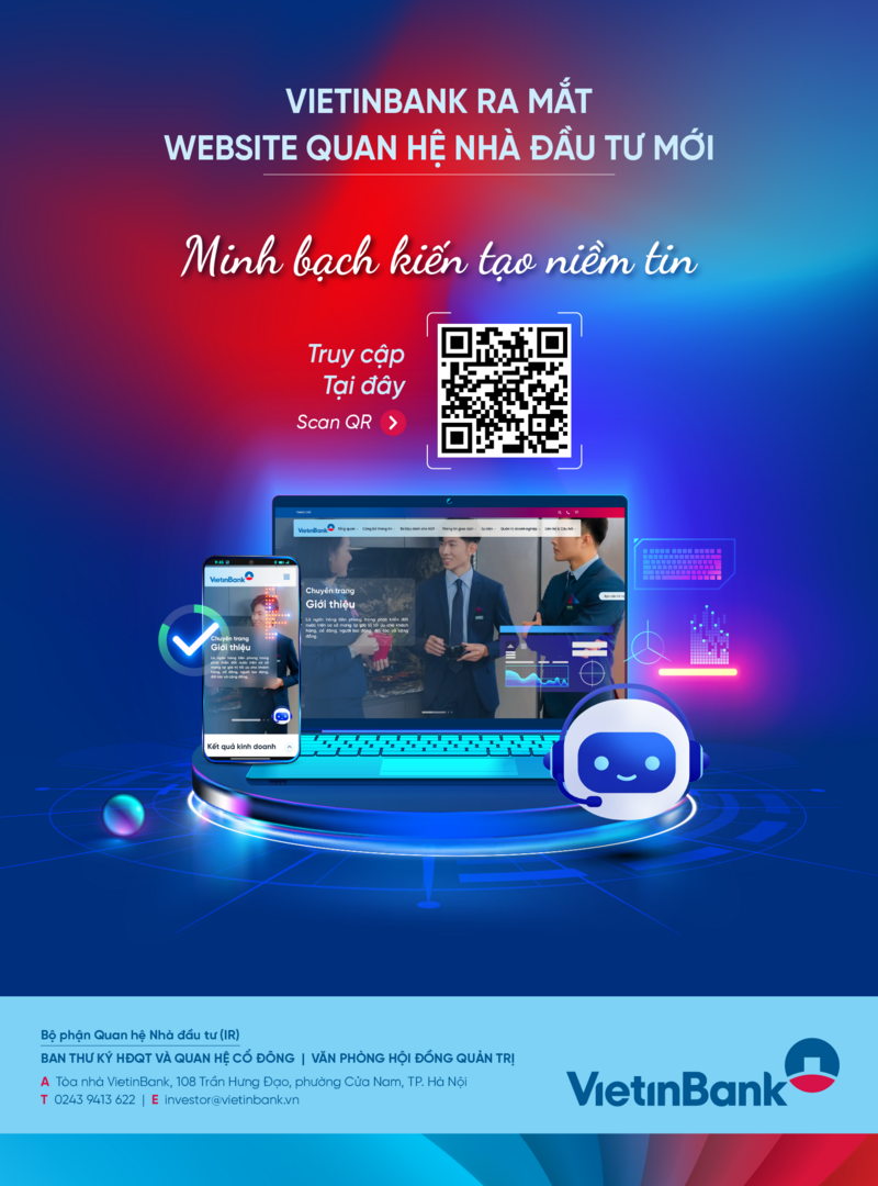 VietinBank launches new Investor Relations website: Transparency builds ...