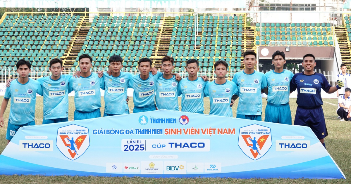 Tra Vinh University: Beautiful football in the genuine spirit of the ...