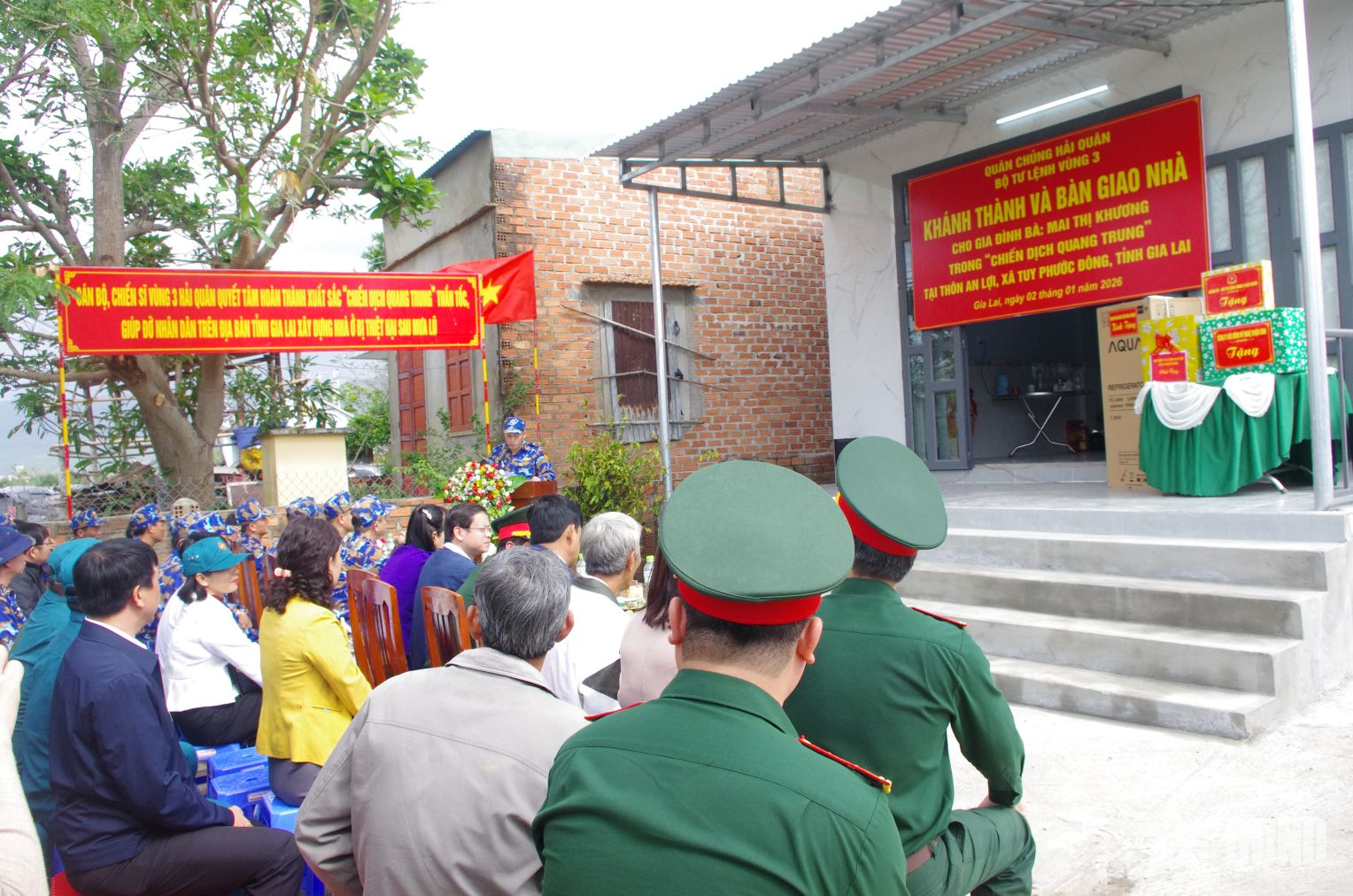 Naval Region 3 inaugurates and hands over 3 houses as part of the ...