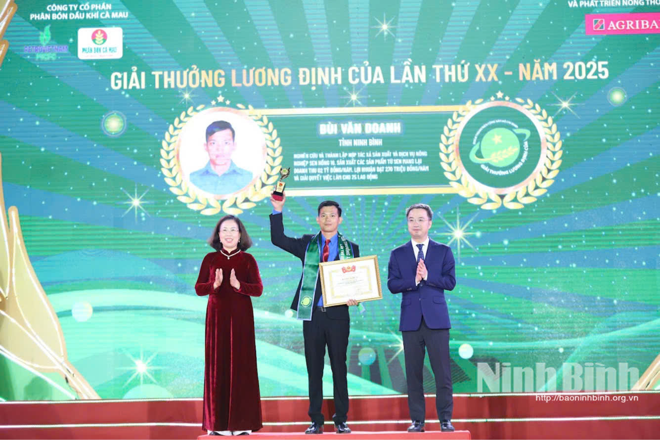 Lernen Sie zwei herausragende junge Landwirte aus Ninh Binh kennen: Der ...