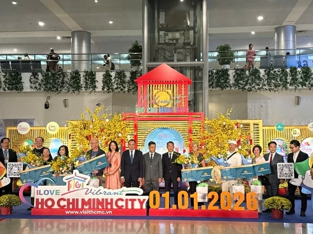 Ho Chi Minh City welcomes the first international delegation of 2026.