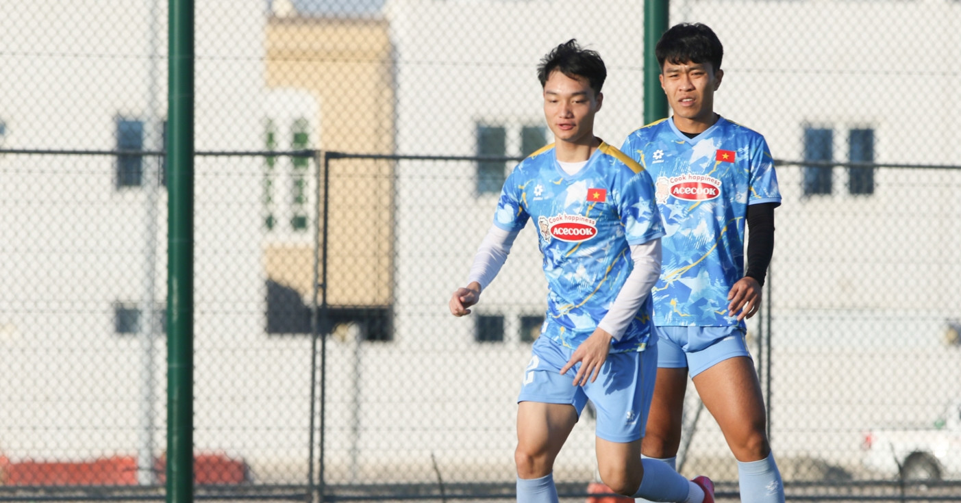 Xuan Bac señala al jugador más peligroso de la selección jordana sub-23.
