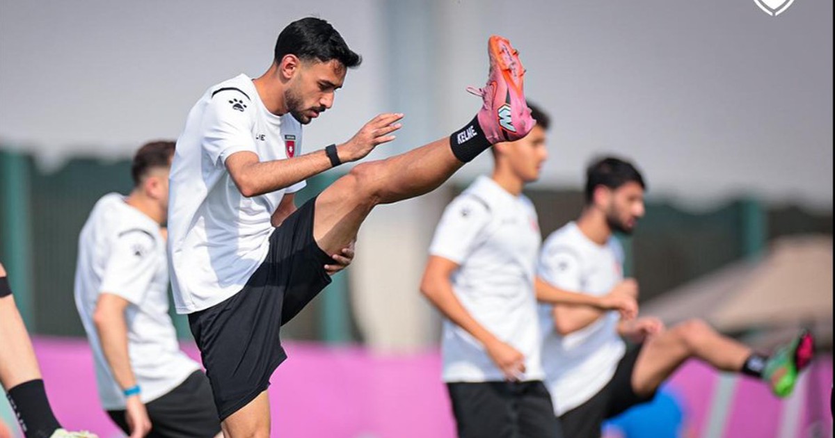 Jordan U23 team trains intensely ahead of the crucial match against ...