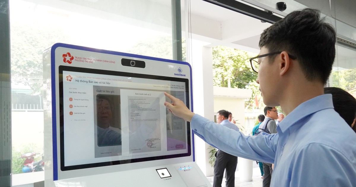 Launching a smart kiosk system to help citizens self-perform photocopying.