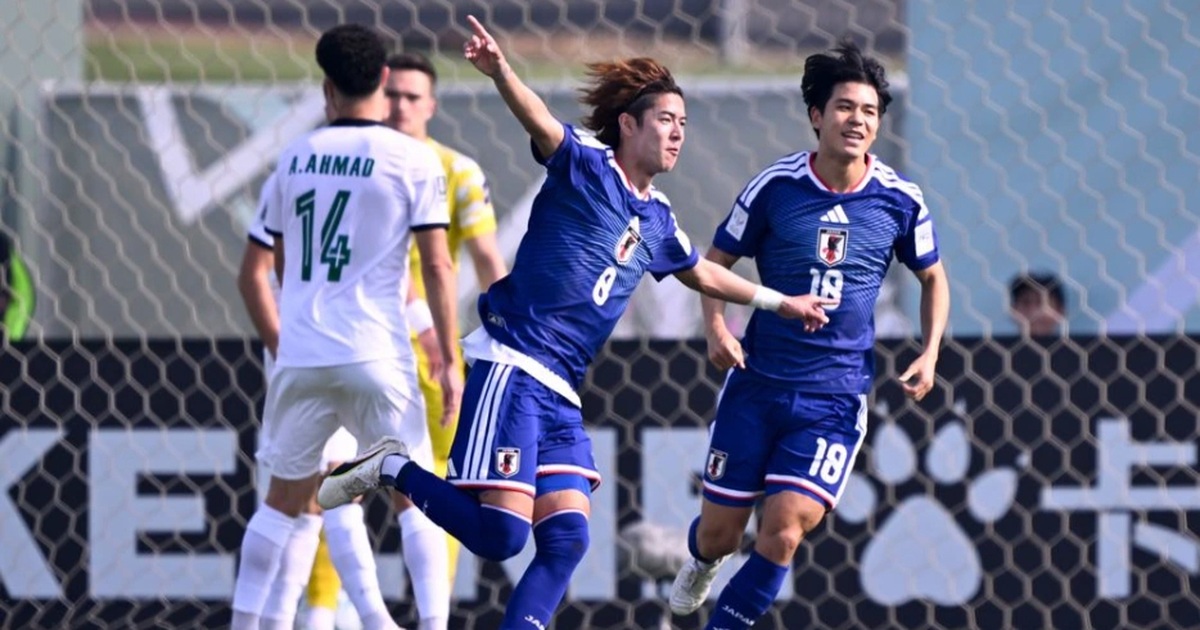 Japan U23 showcases its strength, raining goals down against Syria U23.