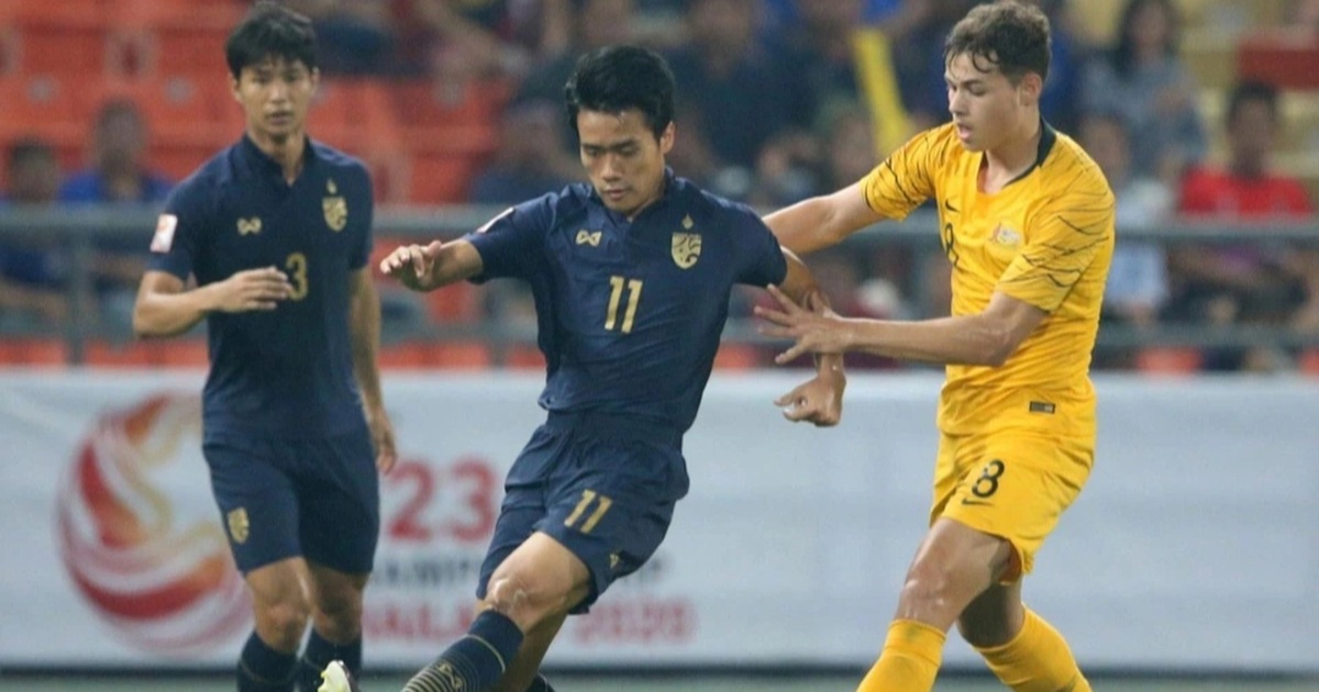 U23 Thái Lan 1-0 U23 Australia (h1): Bất ngờ rất lớn