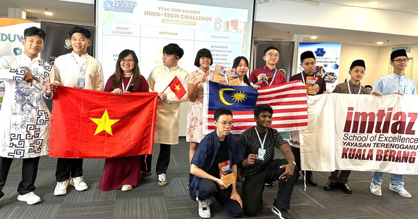 The Vietnamese student delegation continues to achieve great success in ...