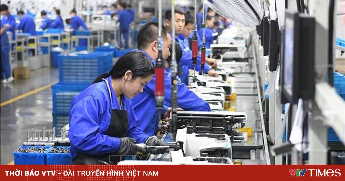 The Chinese economy is showing more positive signs.