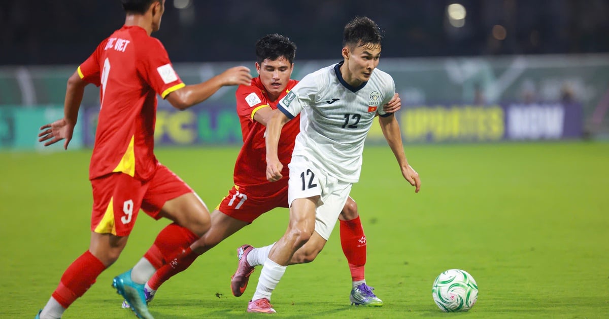 Kyrgyzstan newspaper: 'We played brilliantly, but the Vietnamese U23 ...