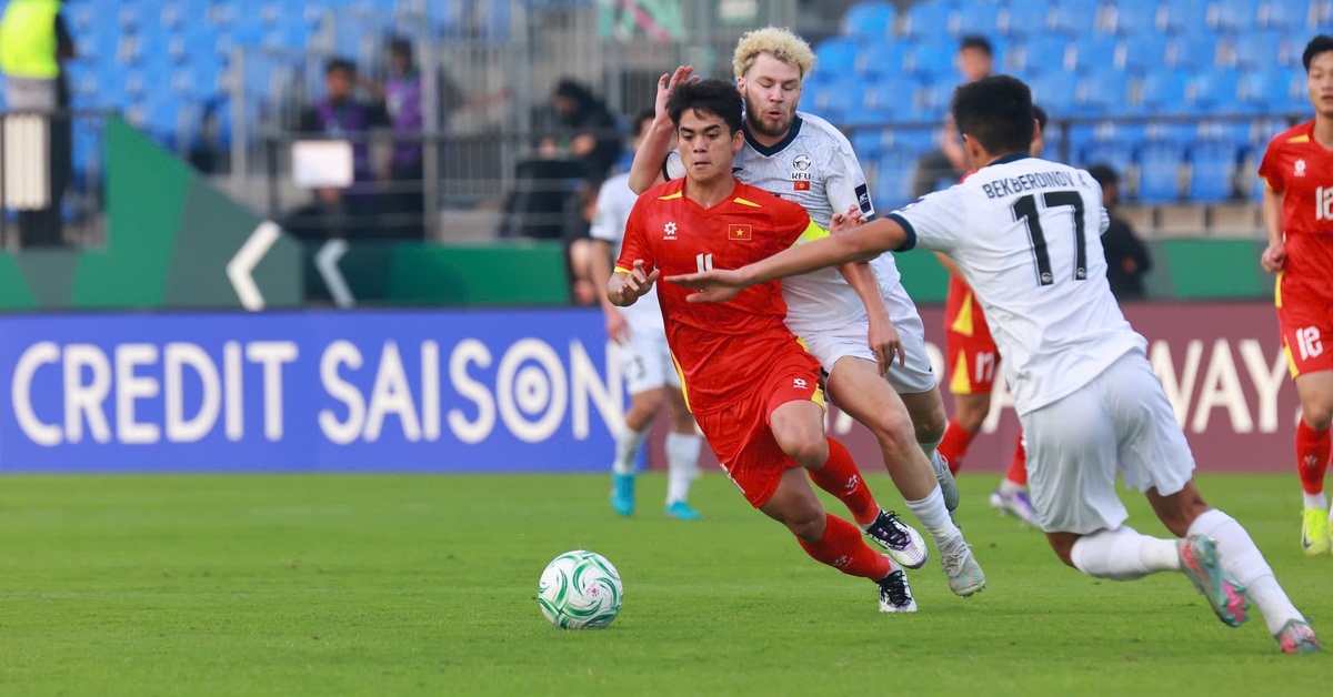 Group A standings of the 2026 AFC U23 Asian Championship: Vietnam tops ...