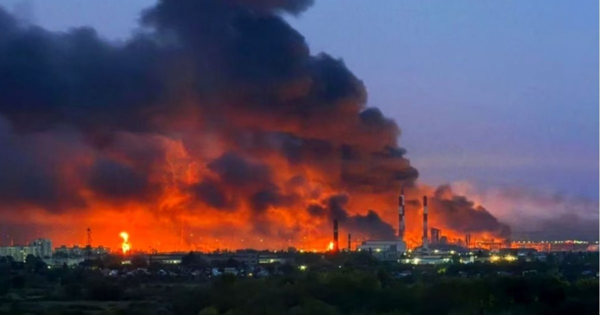 Ukraine launches a series of attacks on Russian strategic targets.