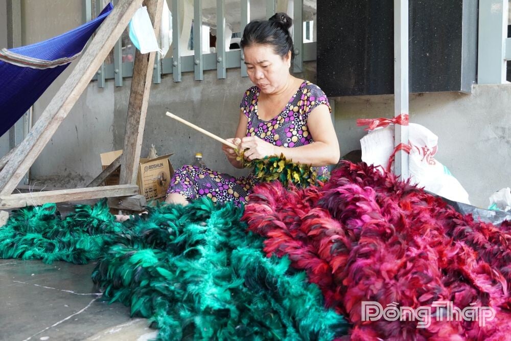Traditional craft villages are bustling during the Tet holiday season.