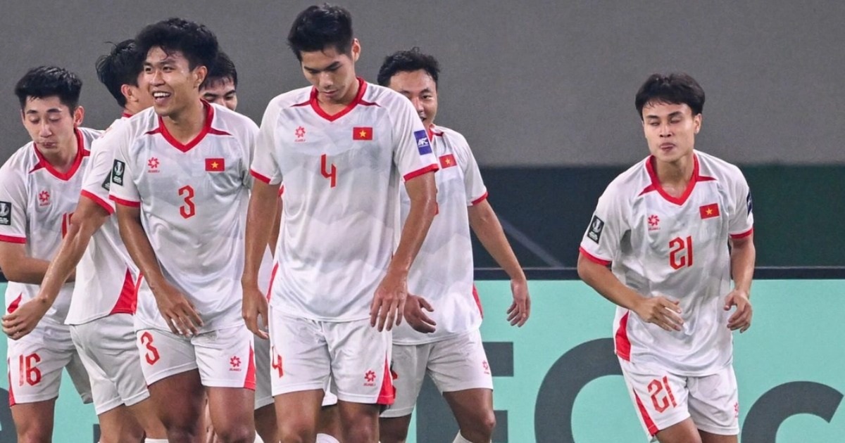 Reaktionen asiatischer Fans nach dem Sieg der vietnamesischen U23 ...
