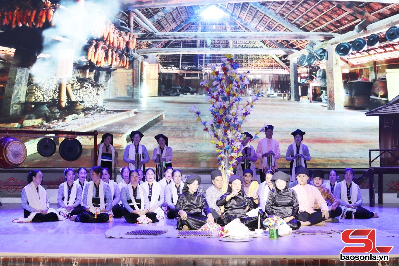 Préserver la beauté culturelle traditionnelle du groupe ethnique Muong.