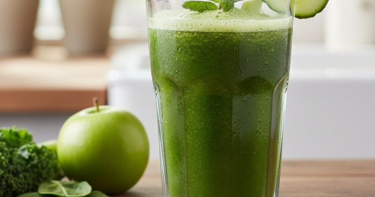 What happens to the body when you drink green vegetable juice every ...