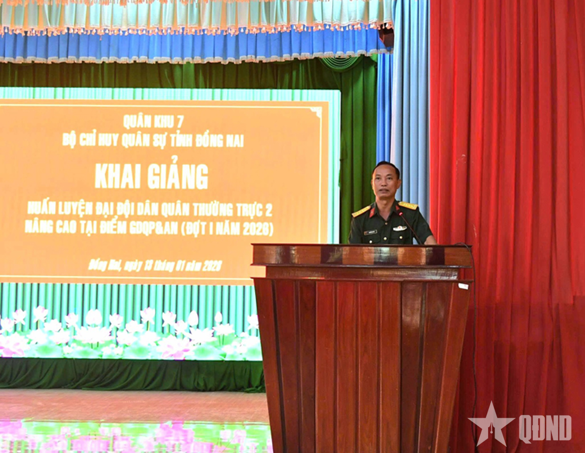 Dong Nai: Improving the quality of training for the Permanent Militia ...