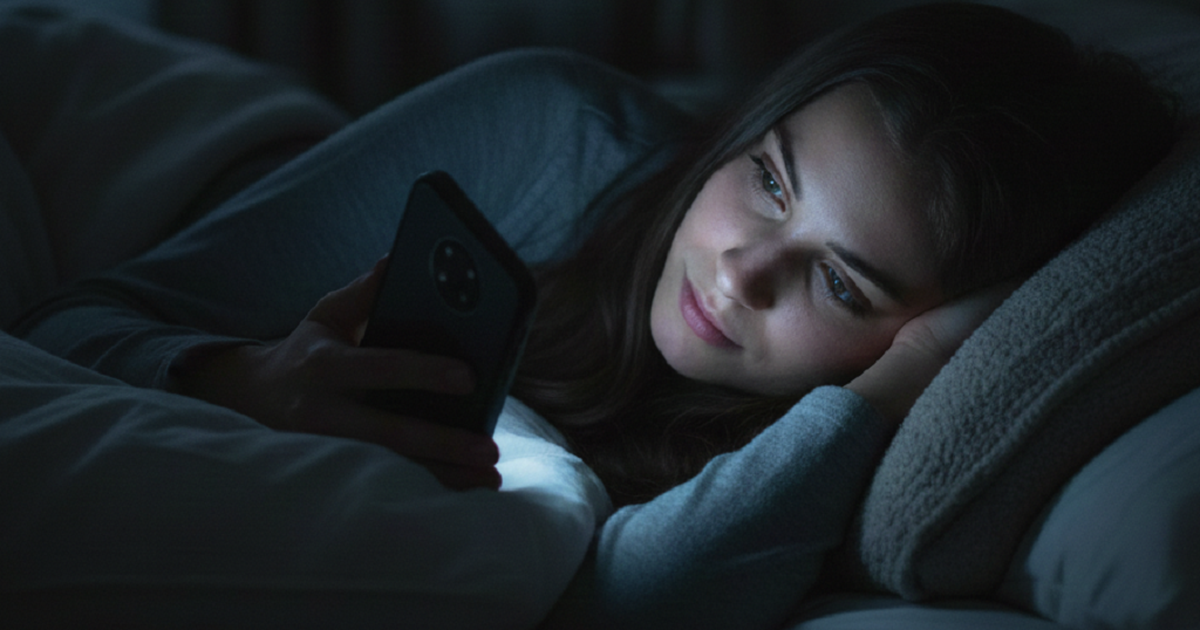 Allongé(e), en train de consulter son téléphone : quelle posture exerce ...