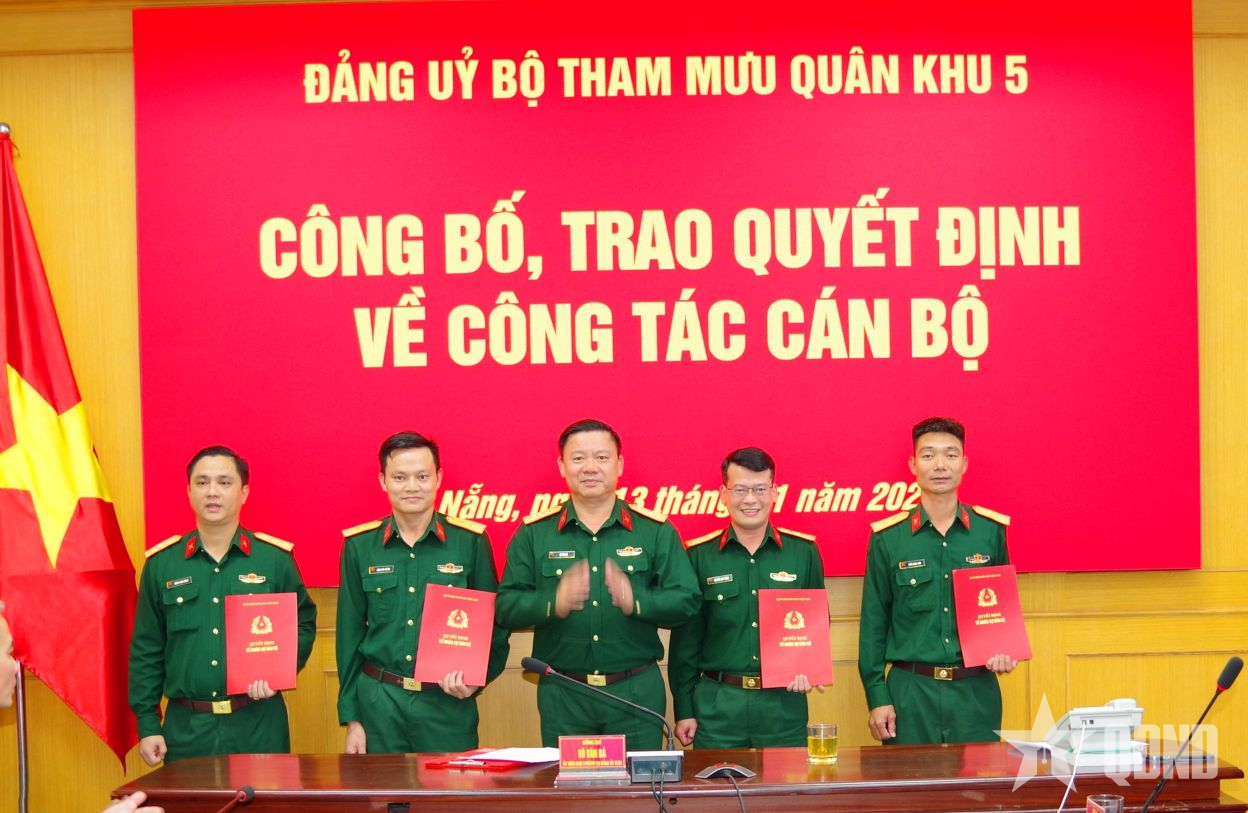 État-major de la 5e région militaire : Quatre officiers nommés ...