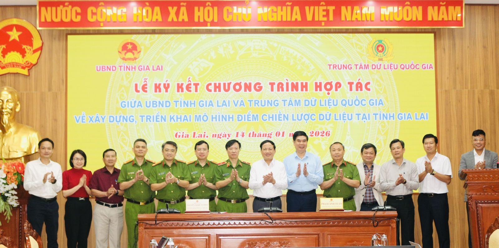 Signing Ceremony for the Cooperation Program to Build and Implement a ...