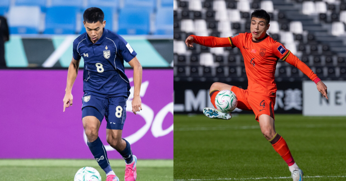 Thailand U23 vs China (first half): 0-0