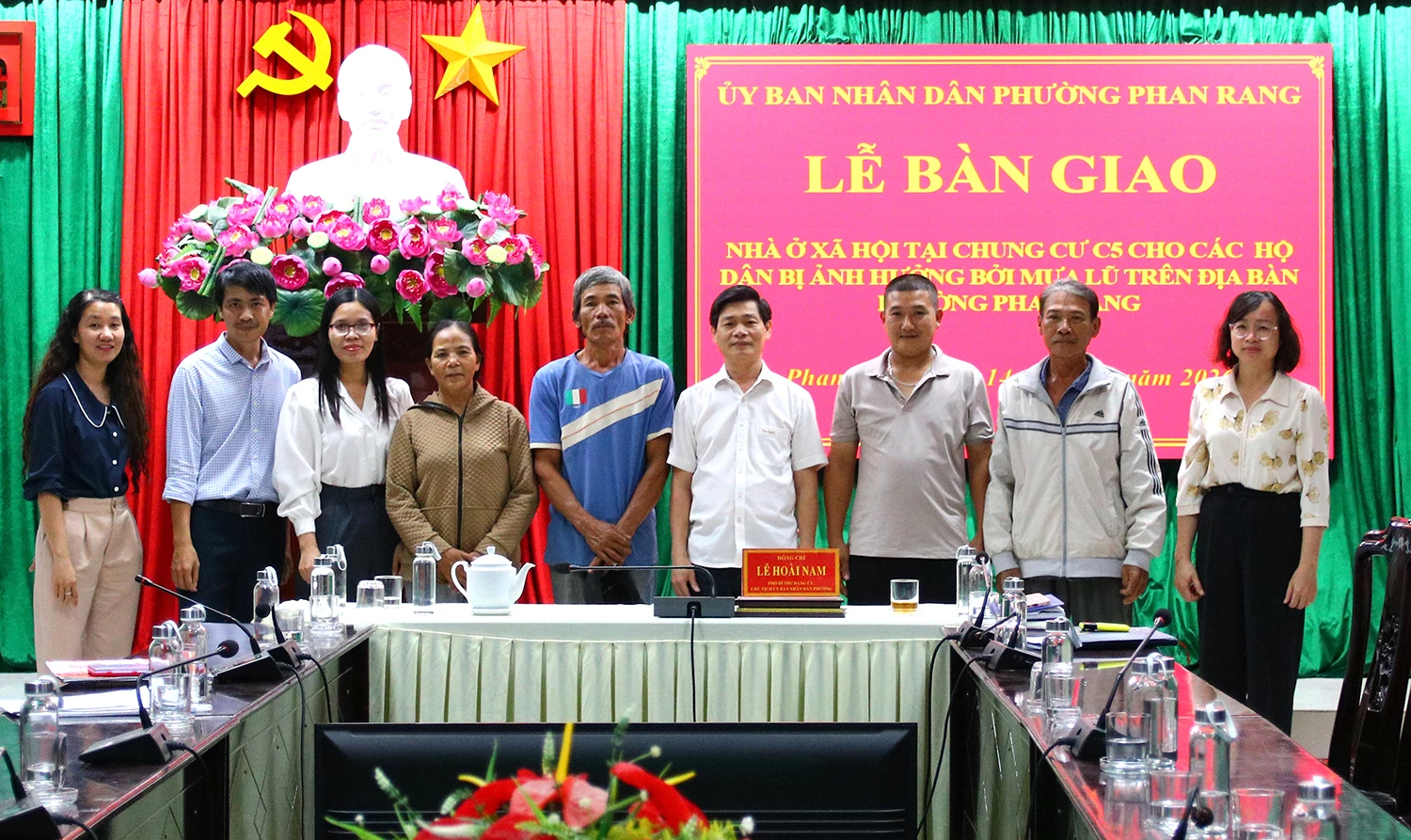 De wijk Phan Rang heeft in het kader van de "Quang Trung-campagne" twee ...