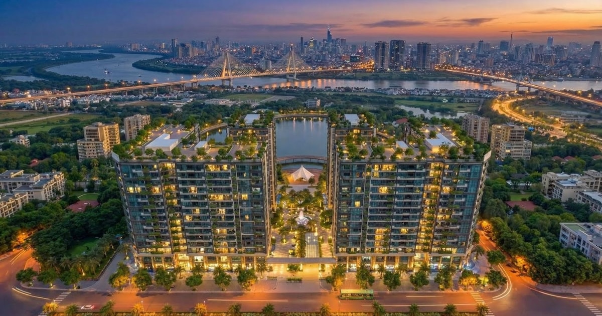Dat Xanh Mien Bac präsentiert die Luxusapartments Platinum Long Bien ...