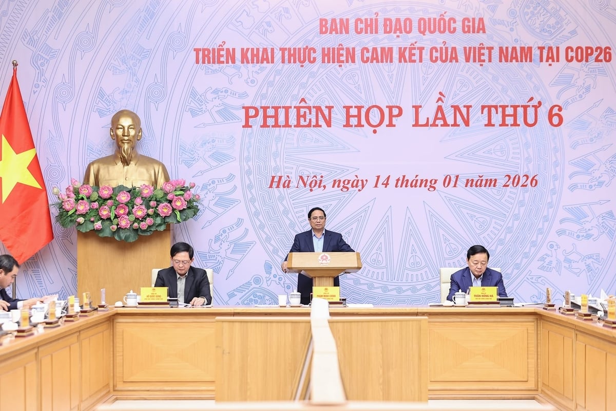 Phấn đấu đưa Việt Nam đạt mục tiêu phát thải ròng bằng '0' vào năm 2050