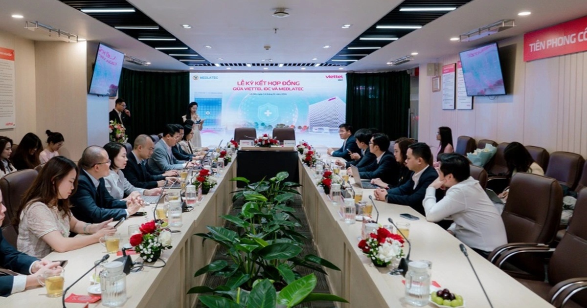 MEDLATEC Group and Viettel IDC sign strategic cooperation agreement.