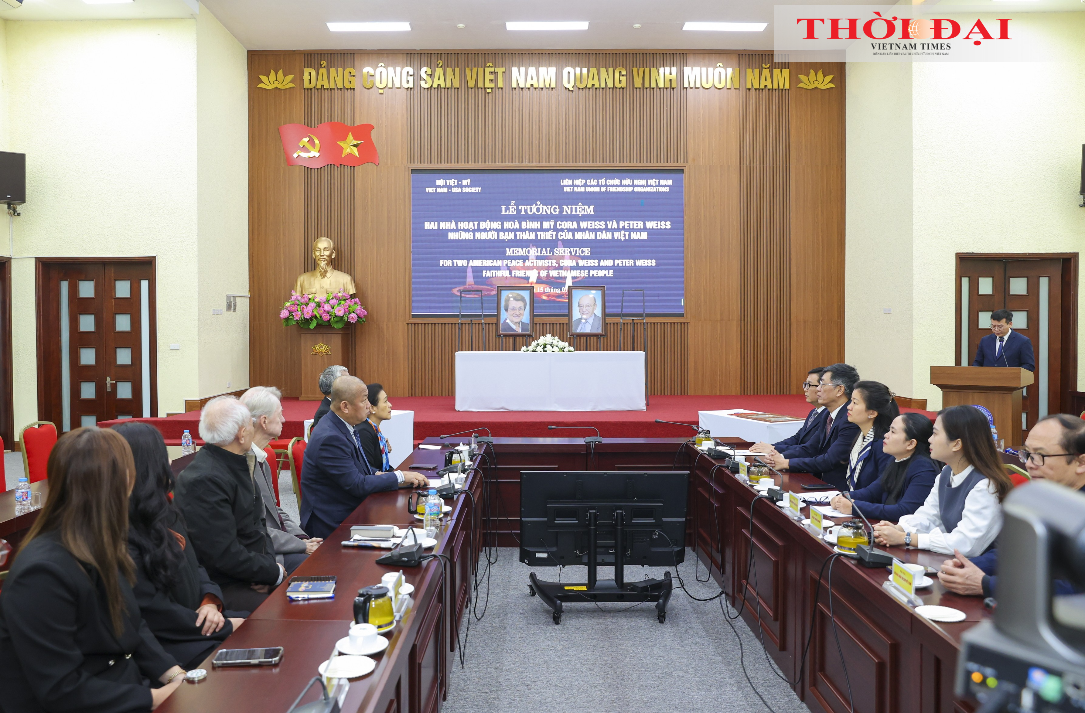 Lễ tưởng niệm vợ chồng ông bà Peter và Cora Weiss: Những sứ giả của ...