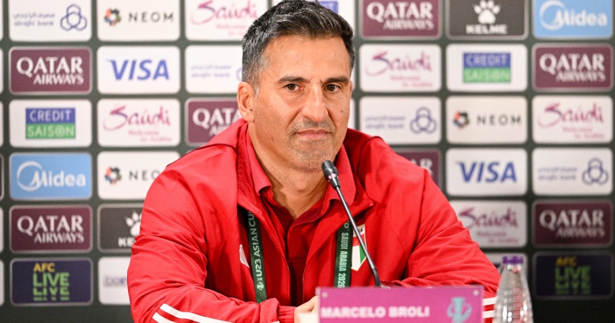 Coach Marcelo Broli: "Vietnam U23 is strong, but UAE U23 is not afraid."