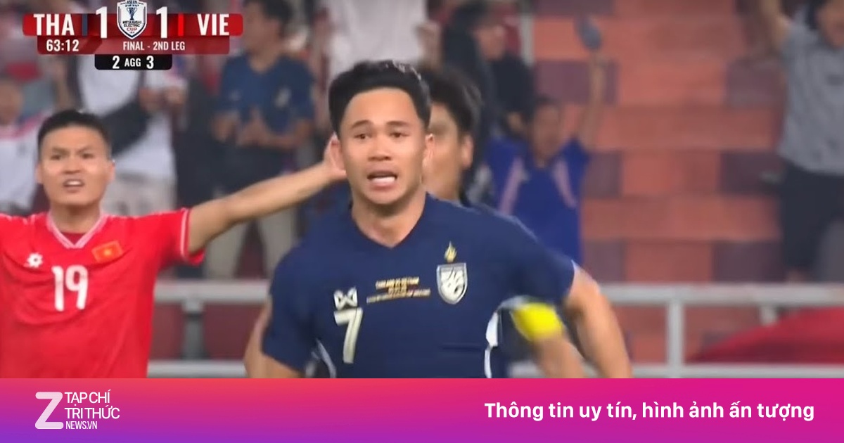 Supachok's controversial goal against Vietnam is trending again.