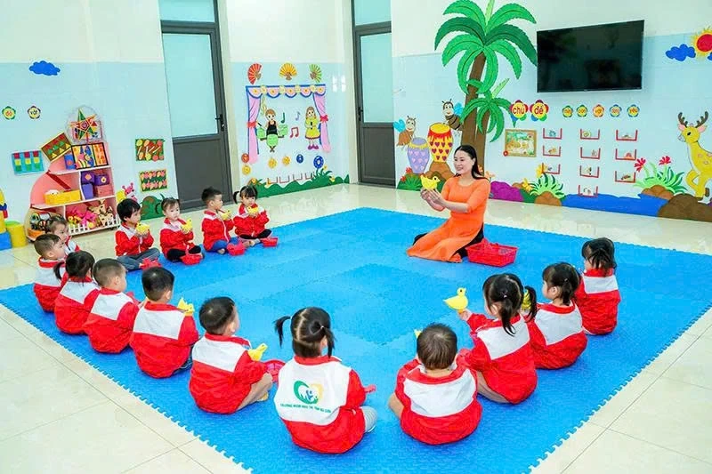 Childcare and education at Nga Son Kindergarten