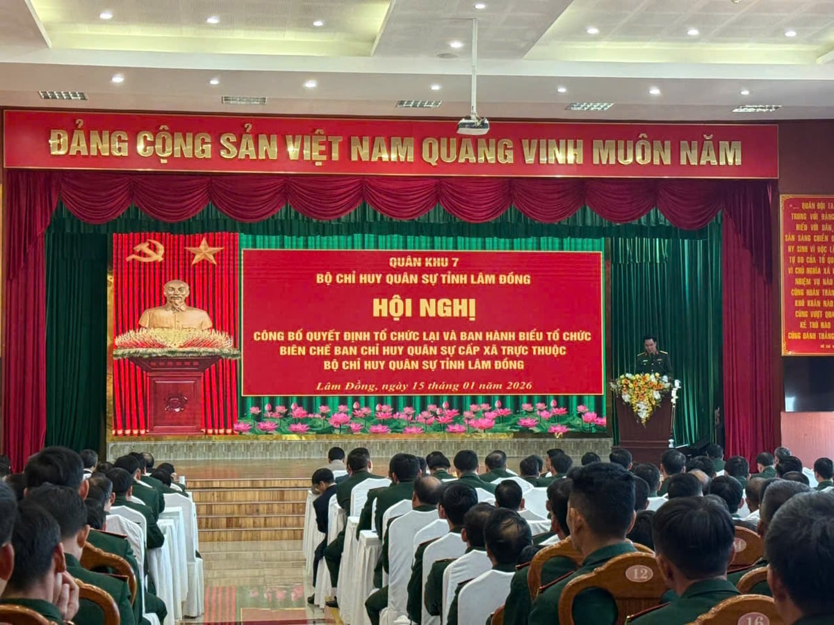 La province de Lam Dong réorganise le commandement militaire au niveau ...