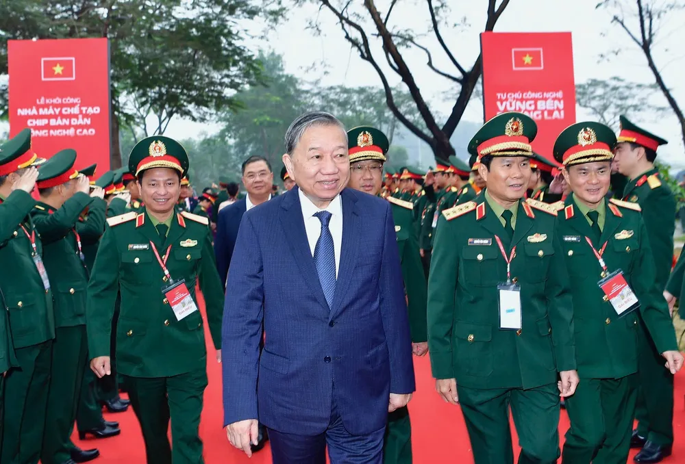 General Secretary To Lam attended the groundbreaking ceremony for the ...