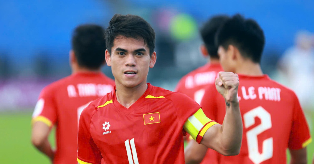 Starting lineup: Dinh Bac is on the bench for the U23 Vietnam vs U23 ...