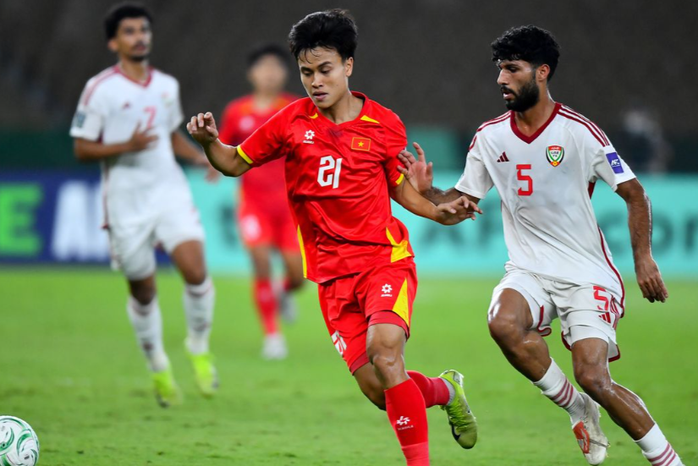 Pham Minh Phuc - the "whirlwind" on the wing of the Vietnam U23 team.