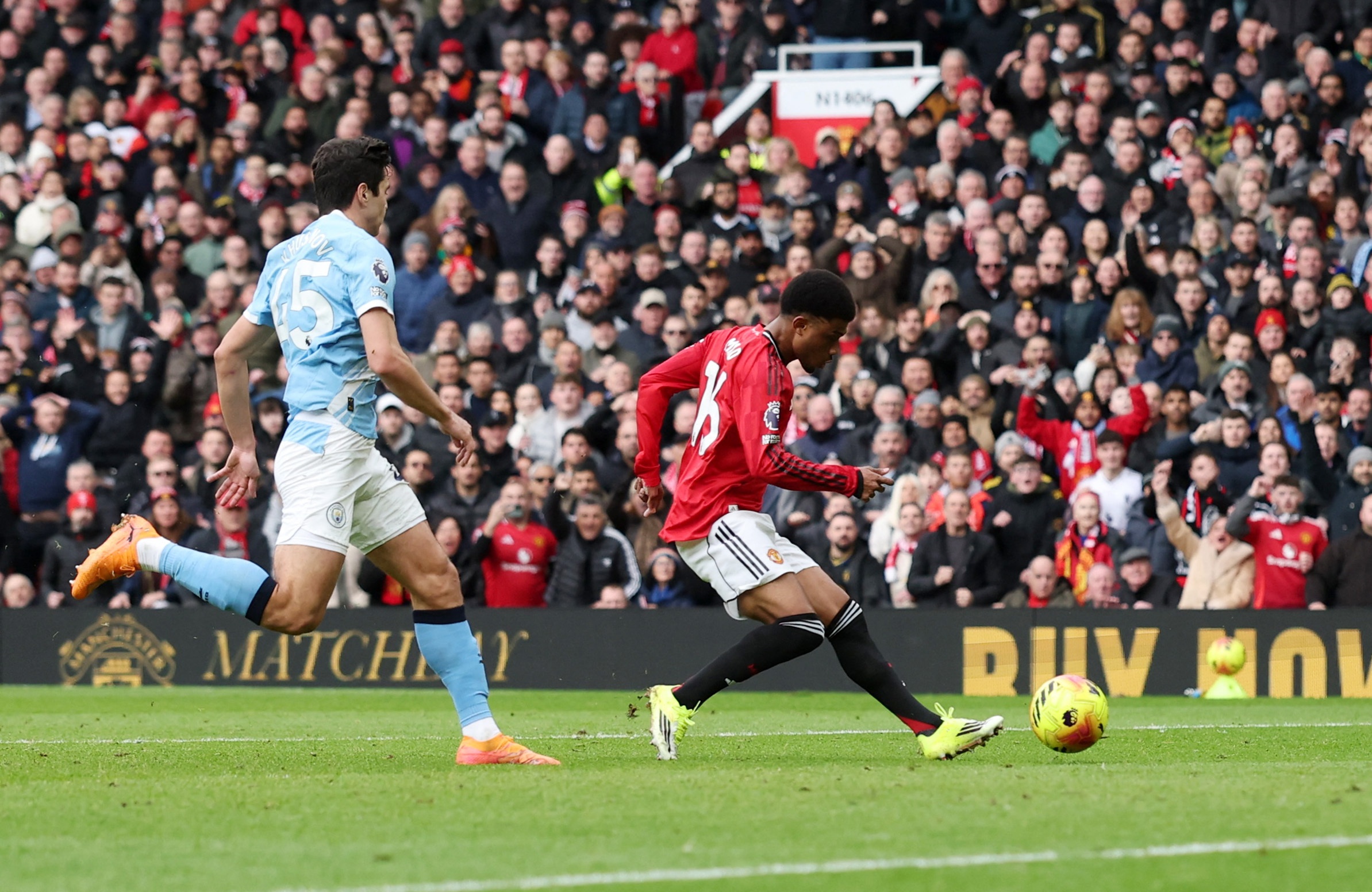 MU 2-0 Man City: The 'Red Devils' shine.
