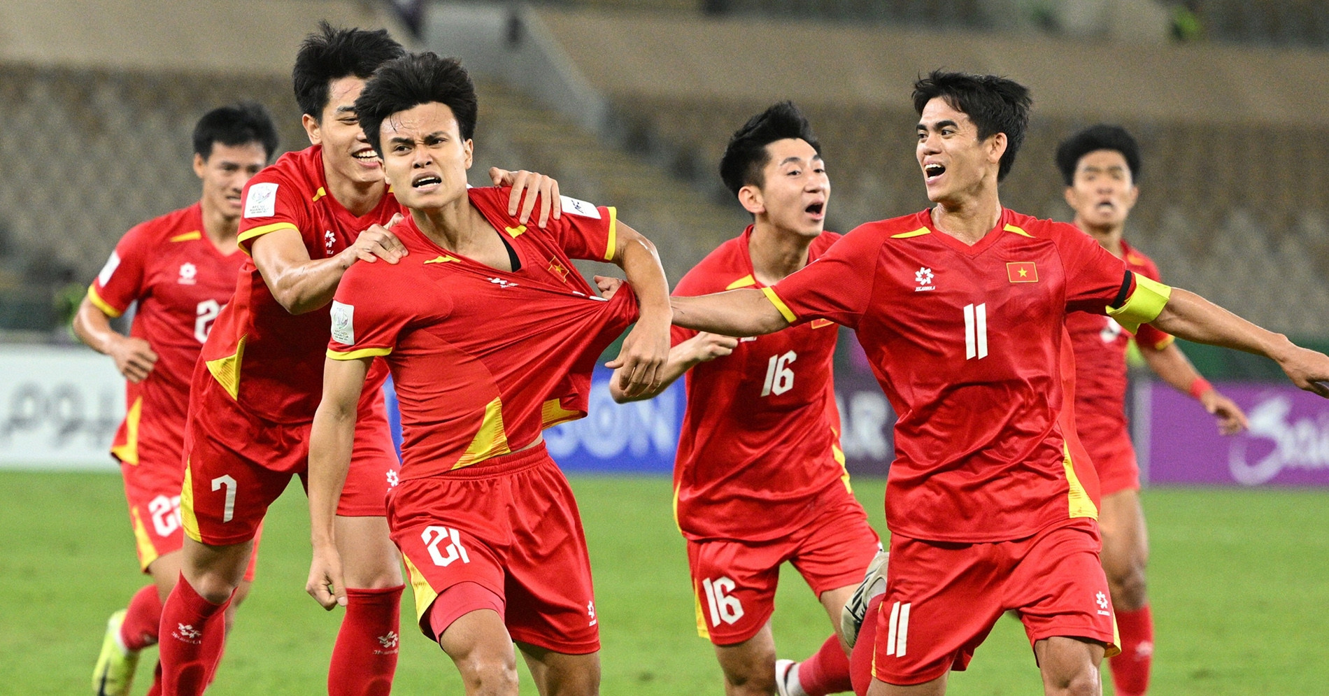 What is the U23 Vietnam team's record against China?
