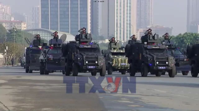 Pasukan keselamatan memastikan keselamatan mutlak untuk Kongres ...