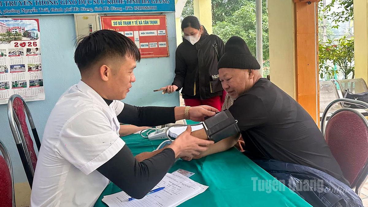Free medical examinations and medication were provided to over 300 ...